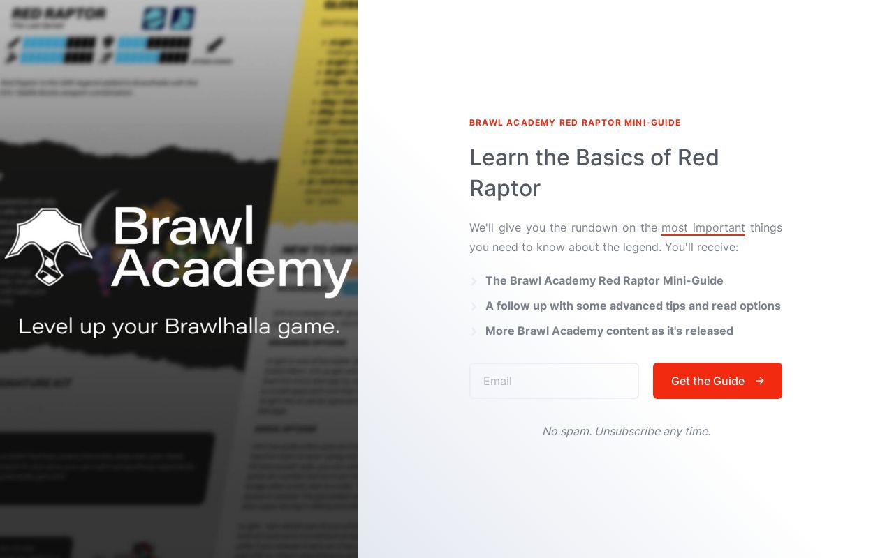 Red Raptor Mini-Guide | Brawl Academy